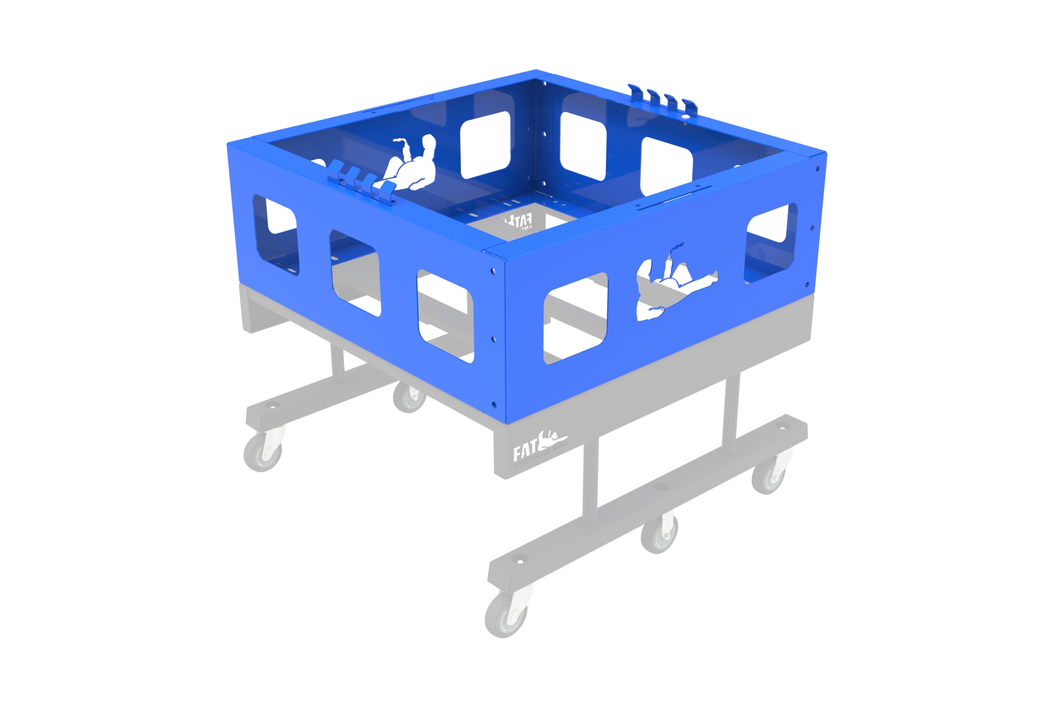 Fat American Manufacturing: FAM AMR Cart 2 | Flat Pallet Topper